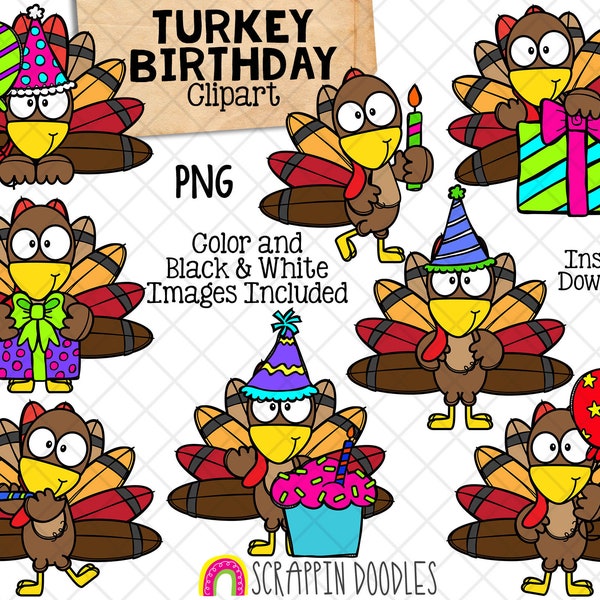 Birthday Turkey - Etsy