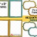 Danica Design Kit - Cover Page Templates - Digital Planner Backgrounds ...