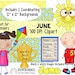 Calendar Clipart - June Bulletin Board - June Clipart - Fathers Day ...