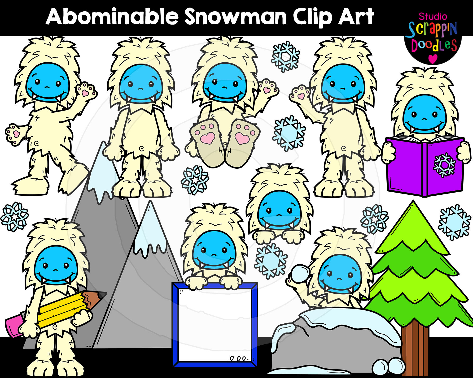 Abominable Snowman Cartoon
