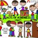 Acts of Kindness Clipart Doodle Girls Clipart Holding - Etsy Canada