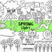 Spring Clipart - Spring BUNDLE - Garden Clipart - Spring Flowers - Hand ...