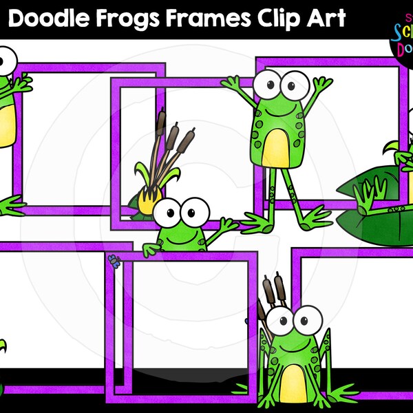 Cute Doodle Frames - Etsy