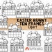 Bunny Rabbit Ten Frames Clip Art - Commercial Use Easter Rabbits ...
