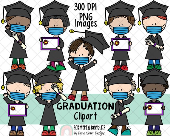 Graduation Clipart Graduate Boys Graduation Boy Boys | Etsy Canada