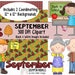 Calendar Clipart - September Bulletin Board - September Clipart - Grand ...