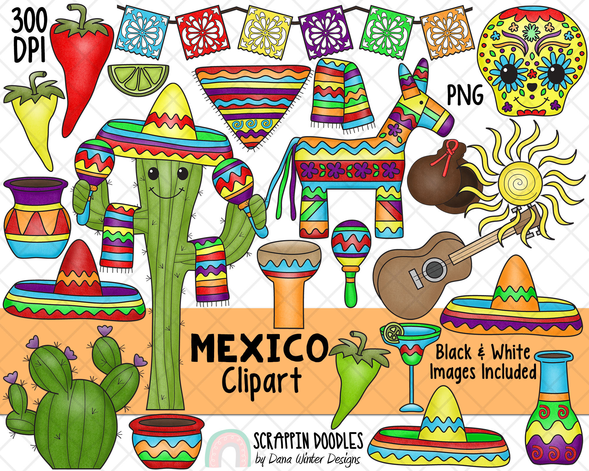 Mexikanische Bilder Clipart