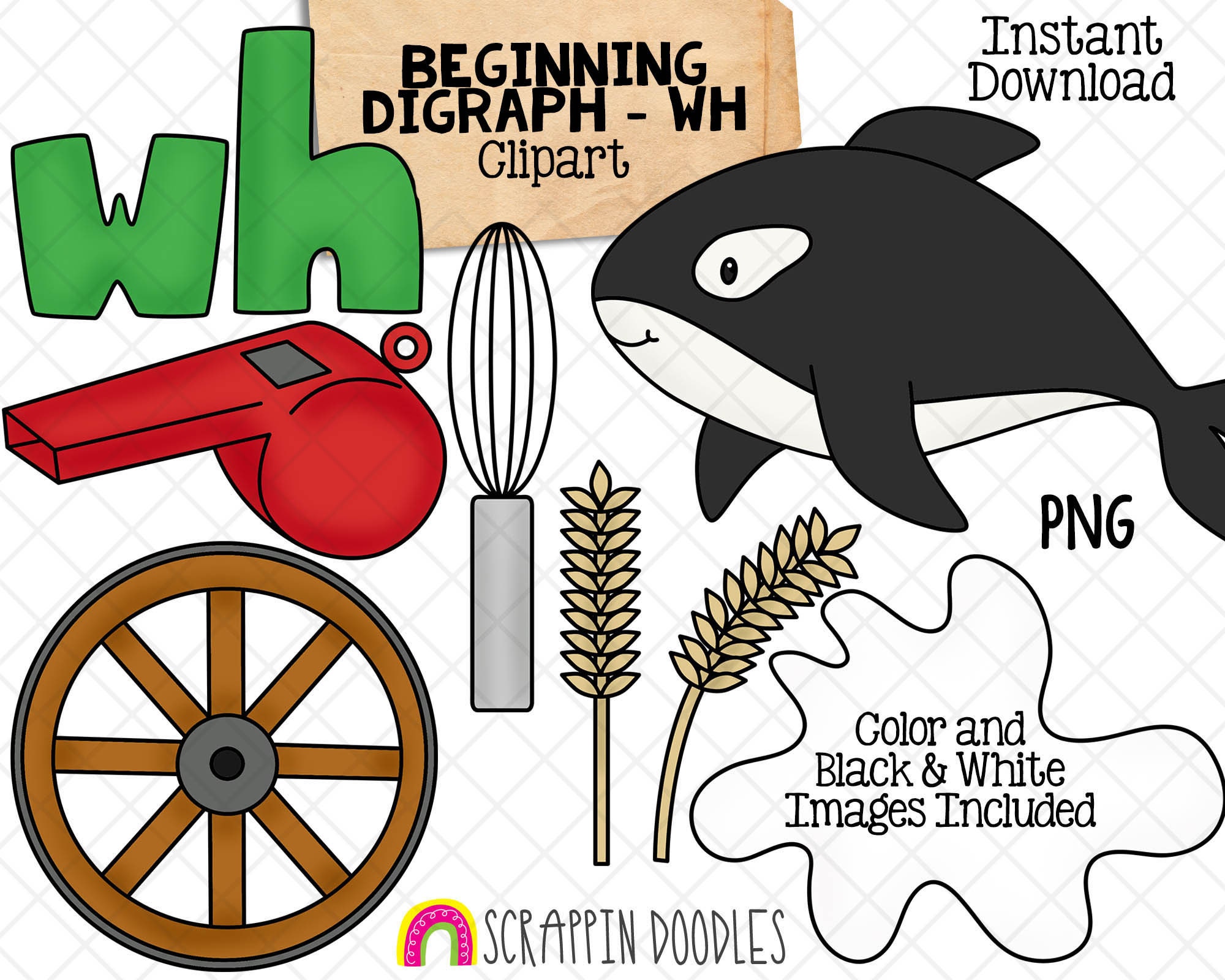 Beginning & Ending Digraph Clip Art Bundle Commercial Use - Etsy