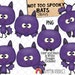 Bat Clipart - Cute Bats Clipart - Vampire Bats - Flying Bats - Bat ...