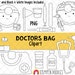 Doctor Clipart - Doctors Bag Clipart - Medical Clipart - Healthcare ...
