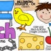 Beginning Digraph Clipart - Words Beginning With CH - Commercial Use ...