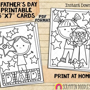 Father's Day Coloring and Activity Book - Kids Coloring Pages ...