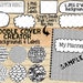 Doodle Cover Creator - Hand Doodled Backgrounds and Cover Labels - BUJO ...
