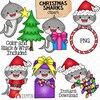 Winter Toppers Clip Art - Cute Commercial Use Winter Clip Art, Seasonal ...