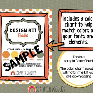 Sunflower Design Kit - Cover Page Templates - Digital Planner ...
