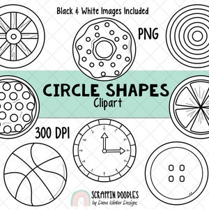 Shapes Clip Art - Real Life Circle Shape Clipart - Geometric Shapes ...