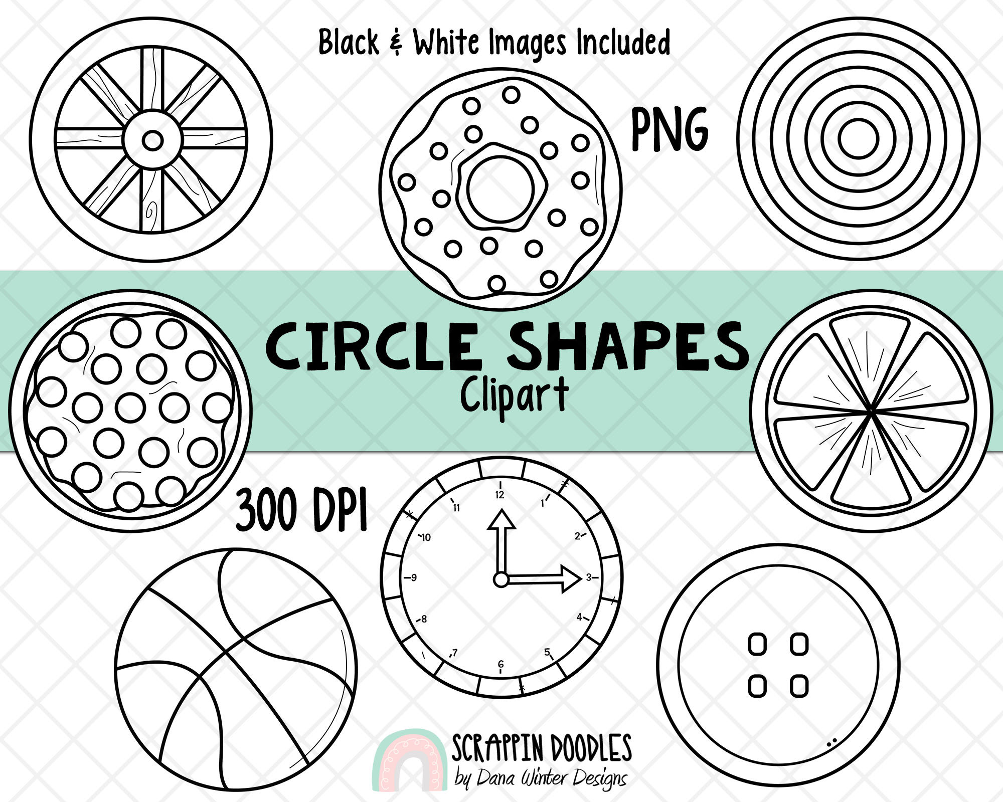 Shapes Clip Art Real Life Circle Shape Clipart Geometric Shapes 3D ...