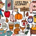 Cozy Fall Clip Art - Autumn - Sweater Weather - Fall Planner Graphics ...