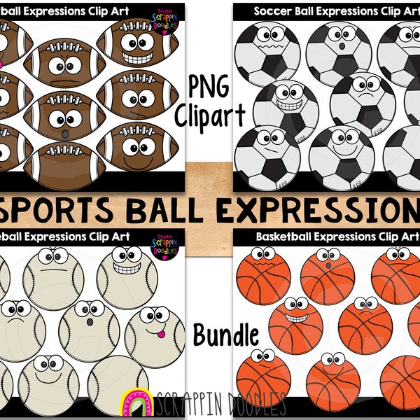 Emotions Clip Art - Etsy