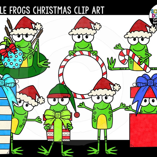 Christmas Frog - Etsy