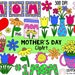Mothers Day Clipart - Spring Clipart - Mom Clipart - Mum Clipart ...