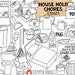 Household Chores Clipart - Doing Chores Clipart - Chore Chart Images ...