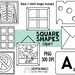 Shapes Clip Art - Real Life Square Shape Clipart - Geometric Shapes ...