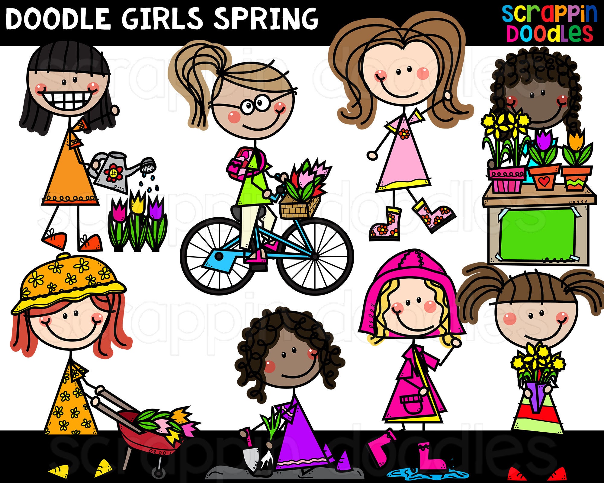 Spring Break Clip Art For Kids
