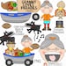 Old Lady Swallowed a Turkey Clip Art - Granny Loves Parades Graphics ...