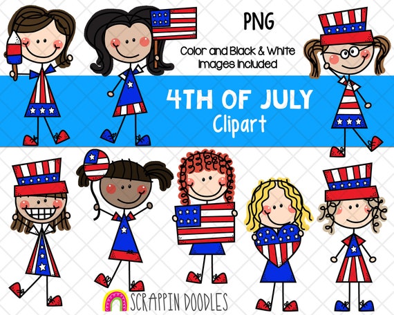 Independence Day Clip Art Black And White
