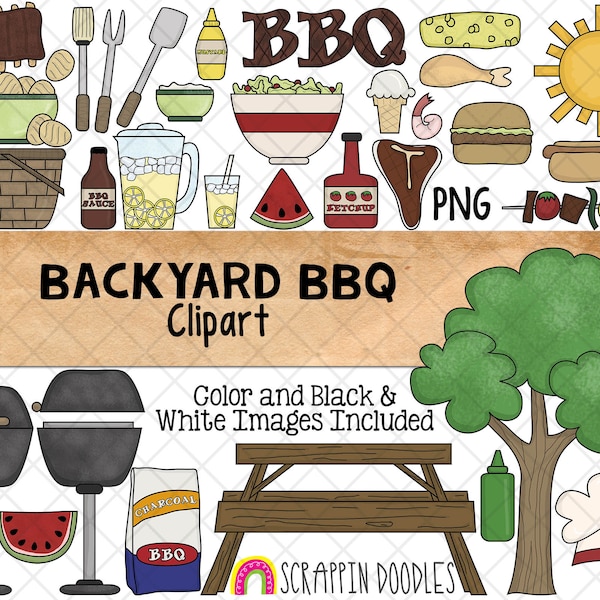 Bbq Clipart - Etsy