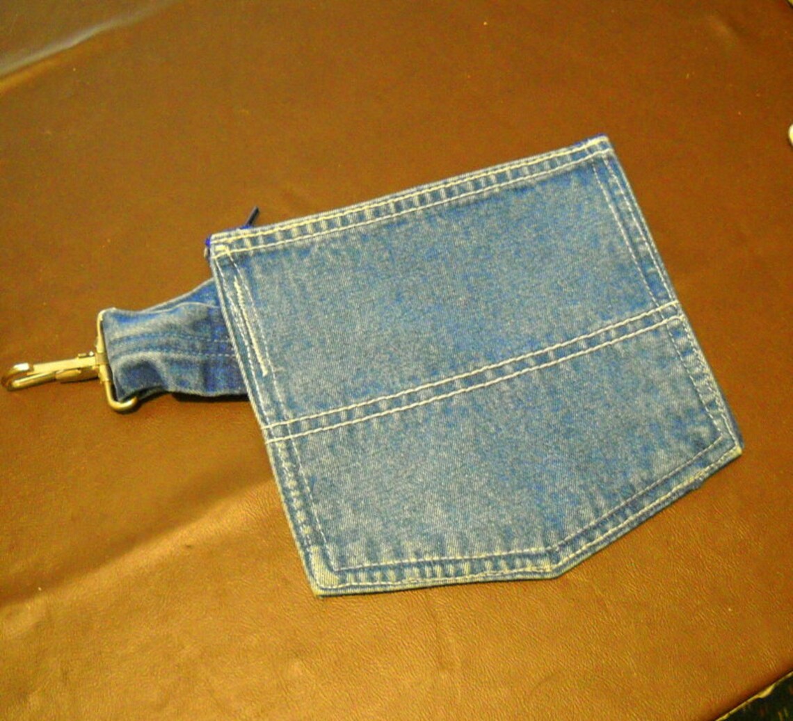 Belt Bag. Recycled Overall Pocket. Cell Phone or Vape Pouch - Etsy