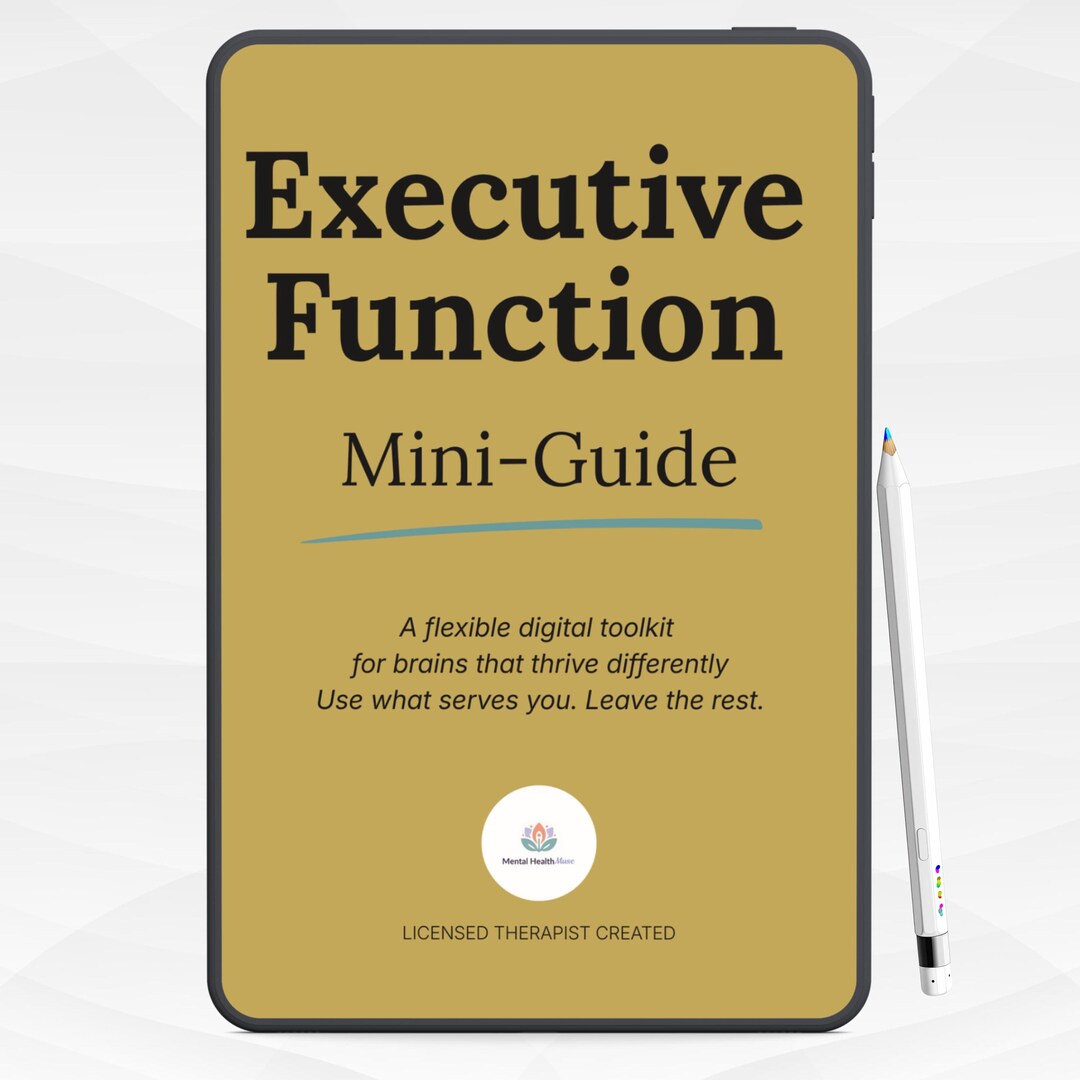 Executive Function Digital Download Mini-guide | Therapist-created ...