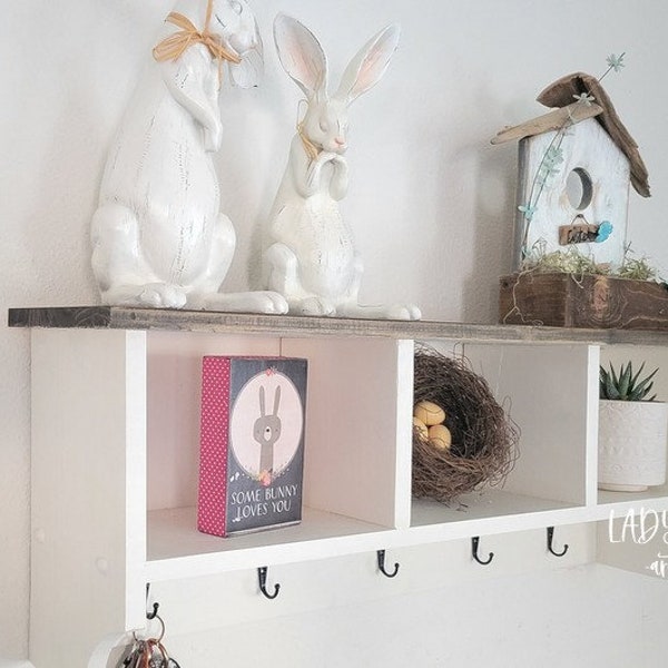 Storage Cubbies With Coat Hooks - Etsy