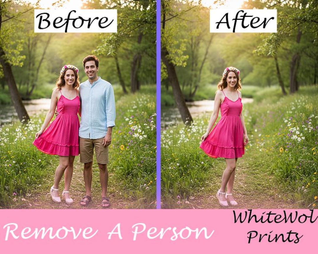 Professional Photo Retouching Service, Remove Objects (digital Download ...