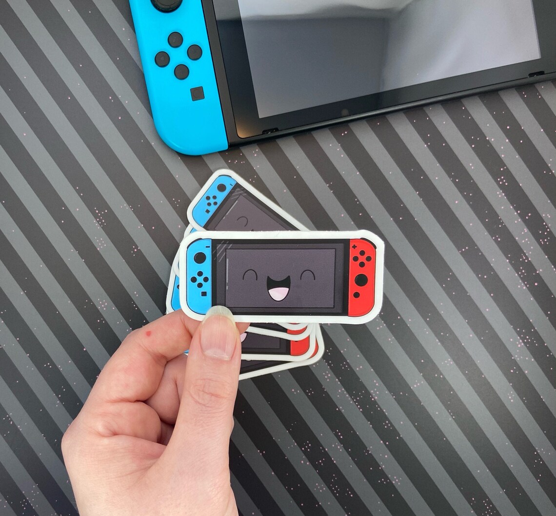 Nintendo Switch Weatherproof Sticker/ Vinyl Stickers/ NES | Etsy