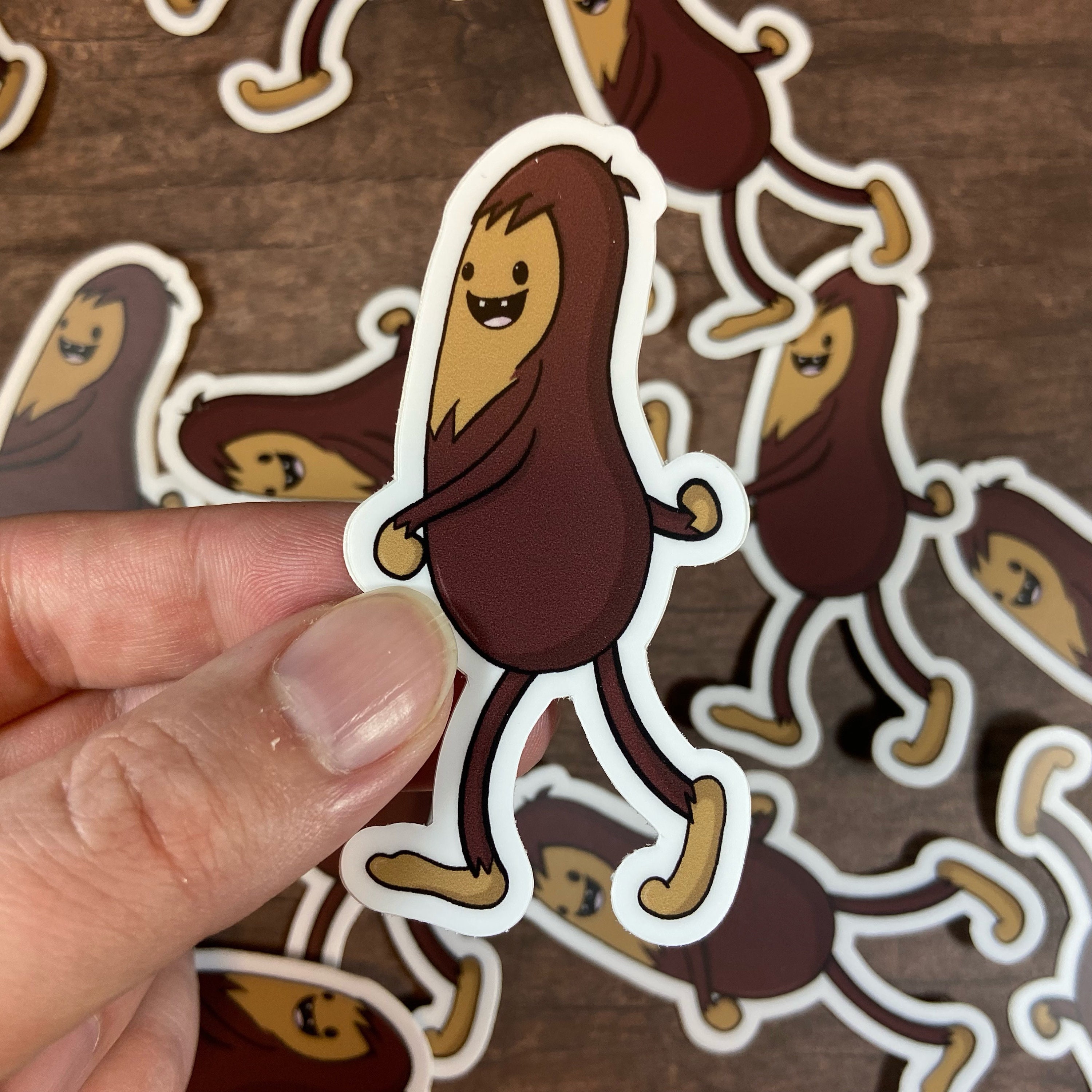 Paranormal Skunk Ape Woods Outdoor Bigfoot Sticker Squatch Yeti ...