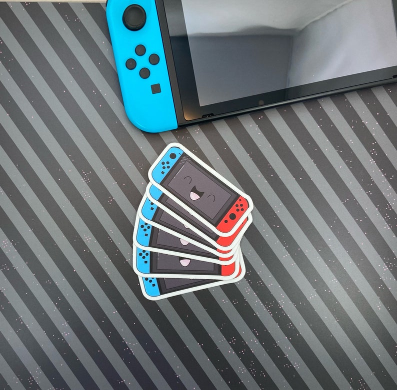 Nintendo Switch Weatherproof Sticker/ Vinyl Stickers/ NES - Etsy