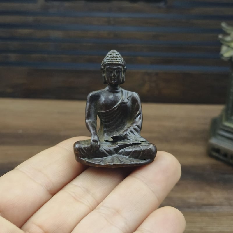 Copper Buddha Statues - Etsy