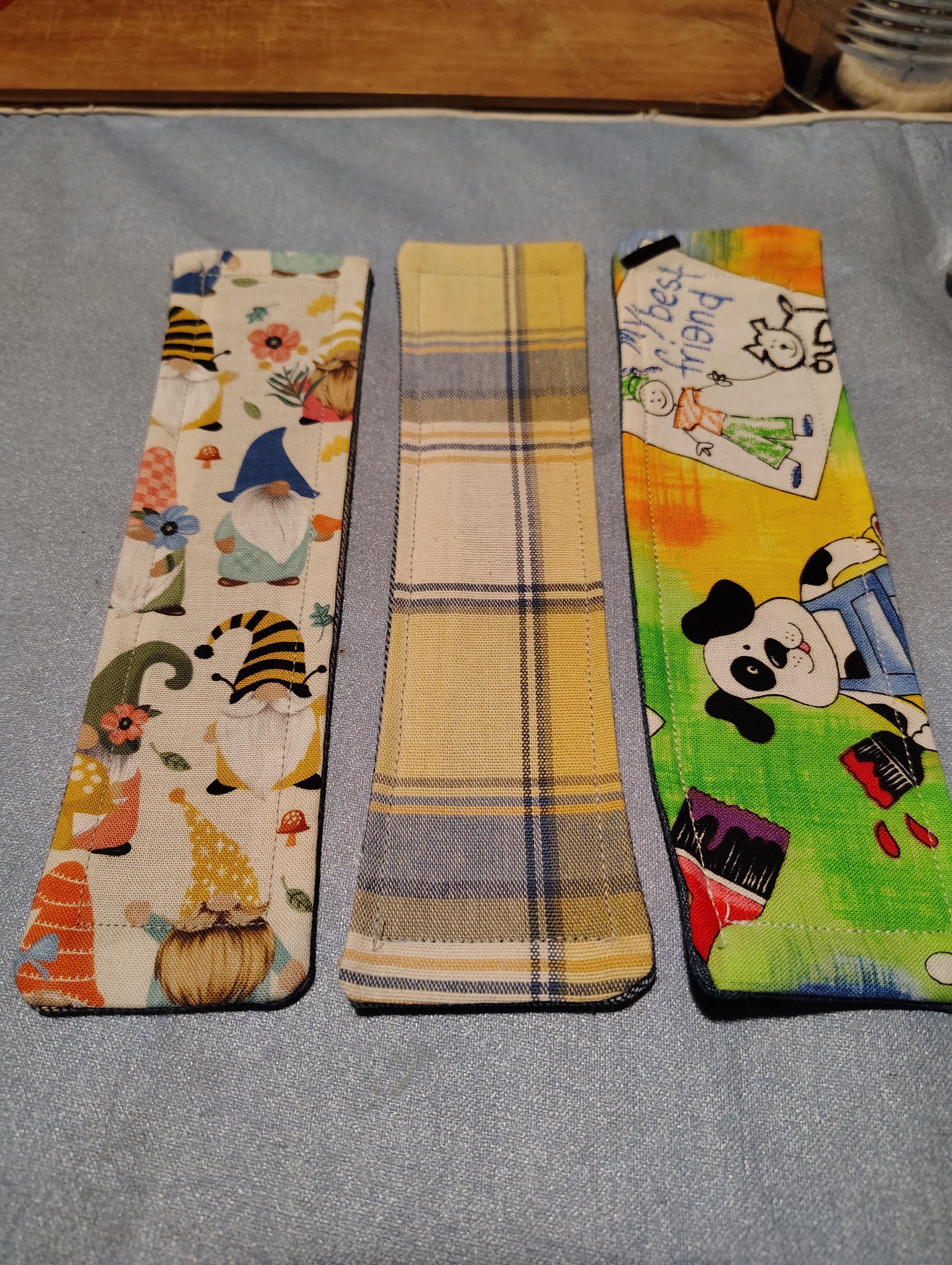 Handmade Fabric Bookmark - Etsy