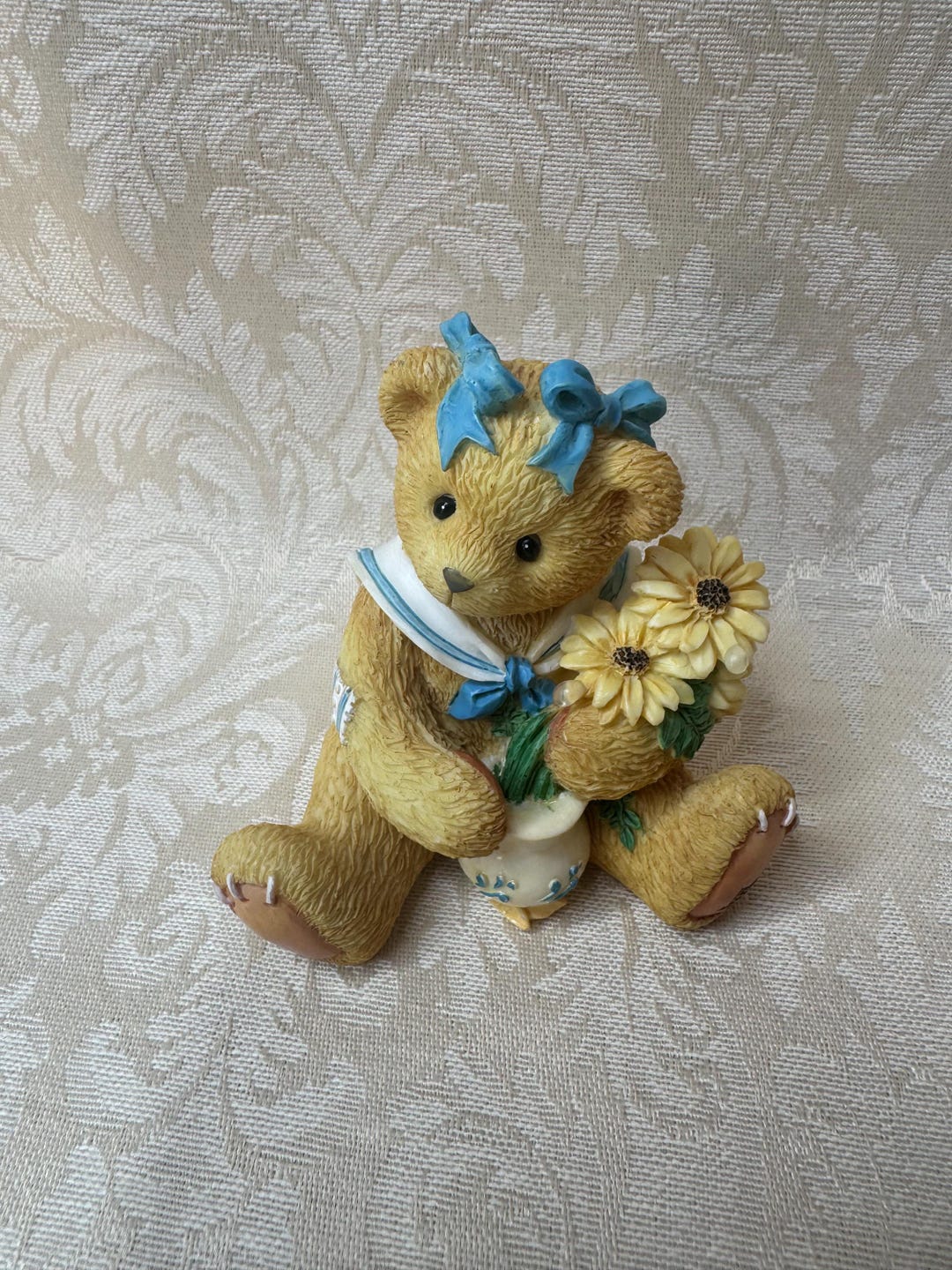 Cherished Teddies “brown-eyed Susan” Figurine — 1996 Priscilla Hillman ...