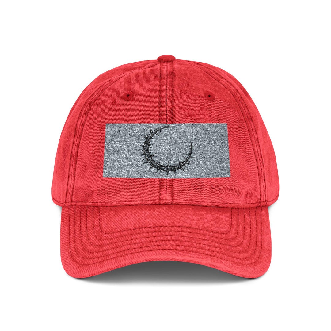 Crescent Moon Baseball Cap | Vintage Embroidered Cap - Etsy