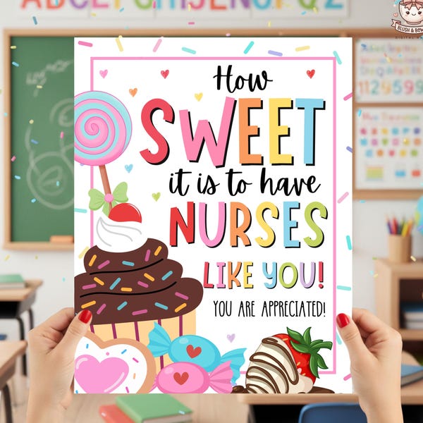 We Love Our Nurses - Etsy