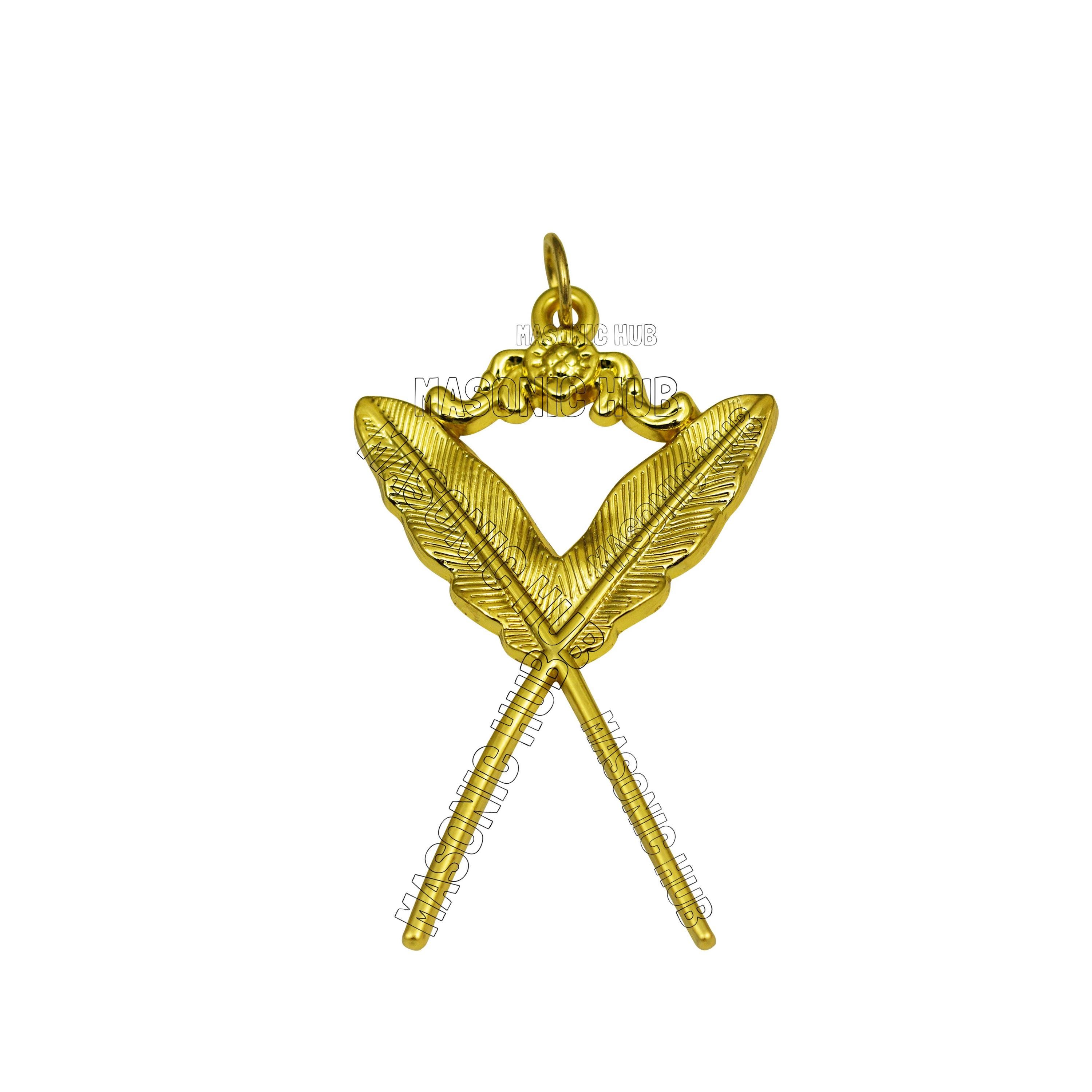 Masonic Blue Lodge Officer Working Tools Set (12) – Chain Collars ...