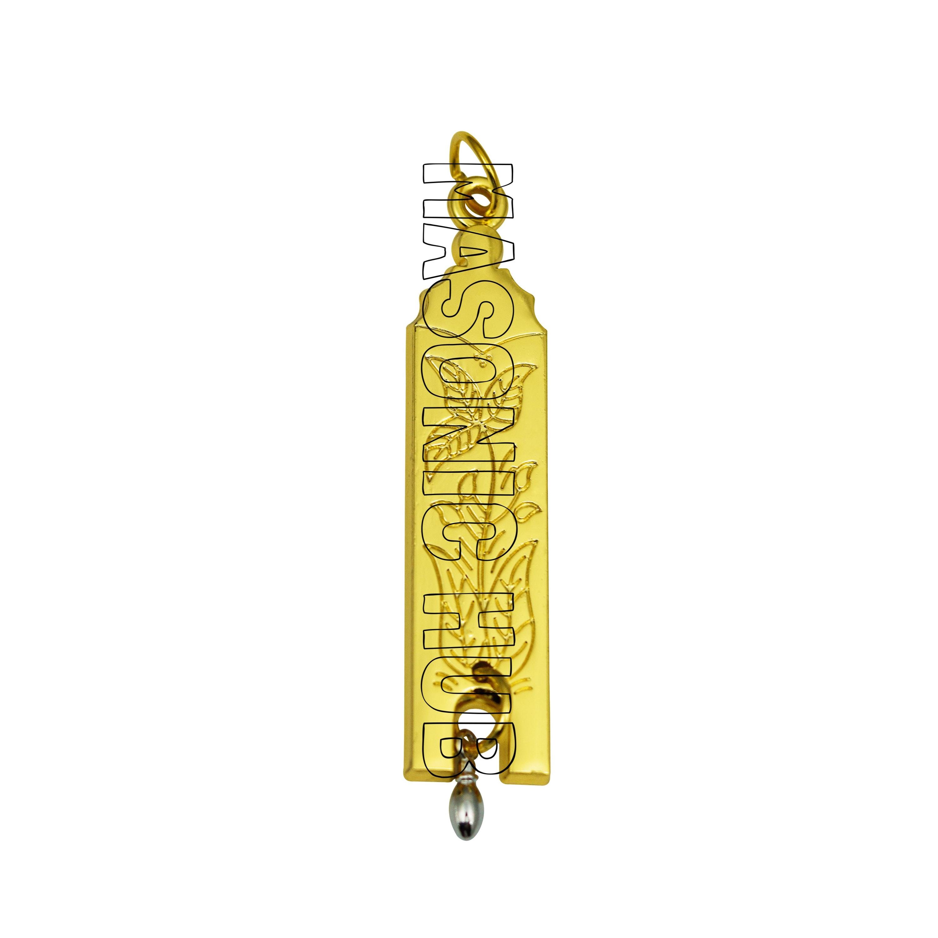 Masonic Blue Lodge Officer Working Tools Set (12) – Chain Collars ...