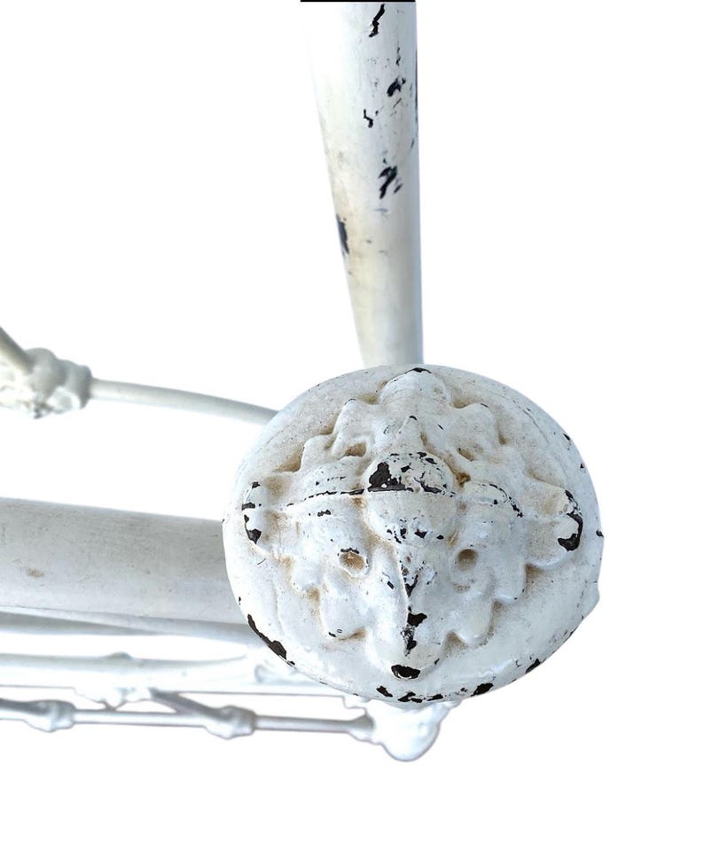 Antique Iron Bed Frame From Victorian Era - Etsy