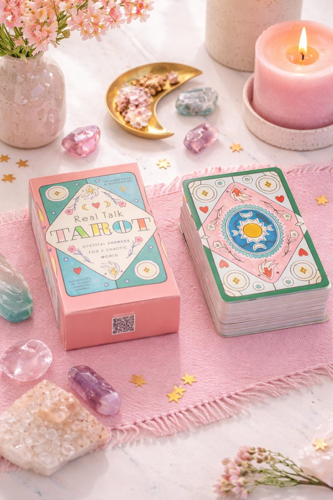 Real Talk Tarot: Mystical Answers for a Chaotic World - 78 Card Deck - Etsy