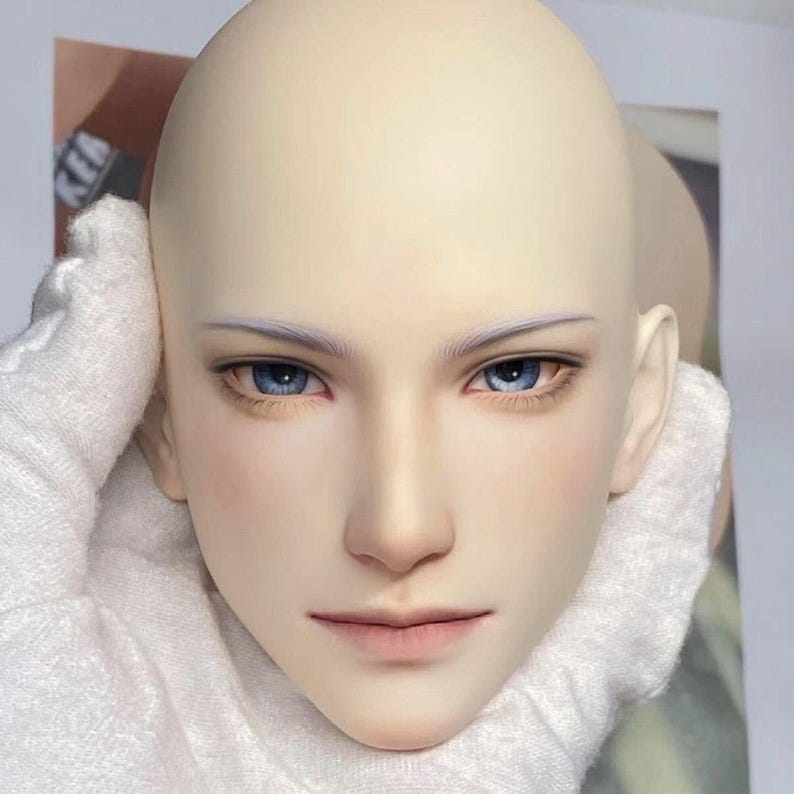 1/3 Scale BJD Male Doll Head | Head Only - Etsy Australia