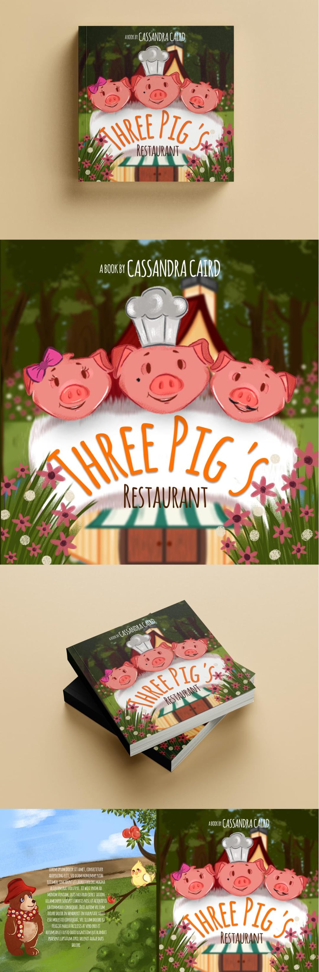 Three Pigs Restaurant - Etsy