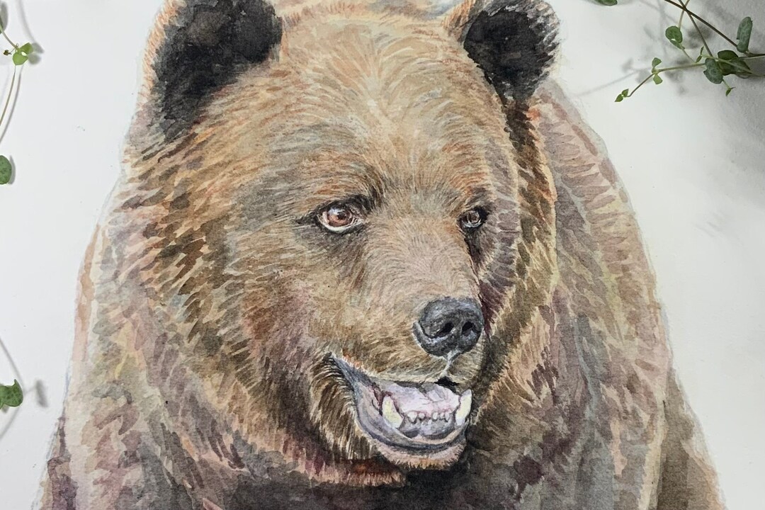 Original Watercolor Painting. ORIGINAL. Hand Painted With Professional ...